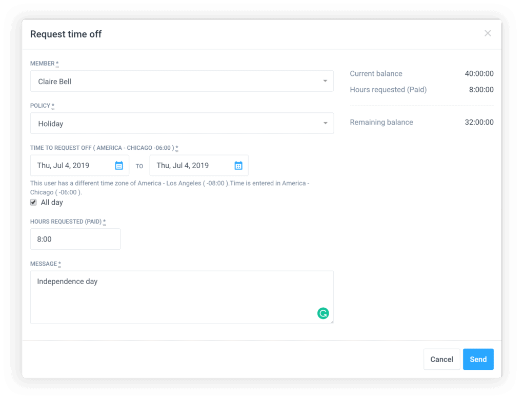 New Time Off and Holidays Feature | Hubstaff Blog