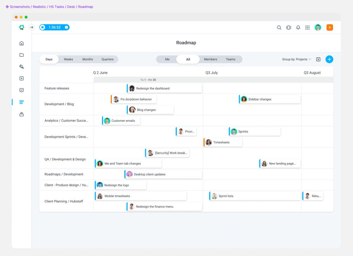 Organize Your Work: 25 Project Timeline Templates | Hubstaff Blog