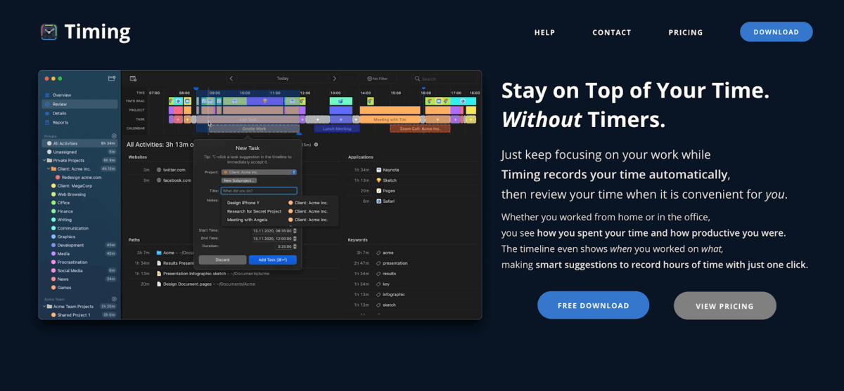 12 Top Time Tracking Apps for Mac in 2024