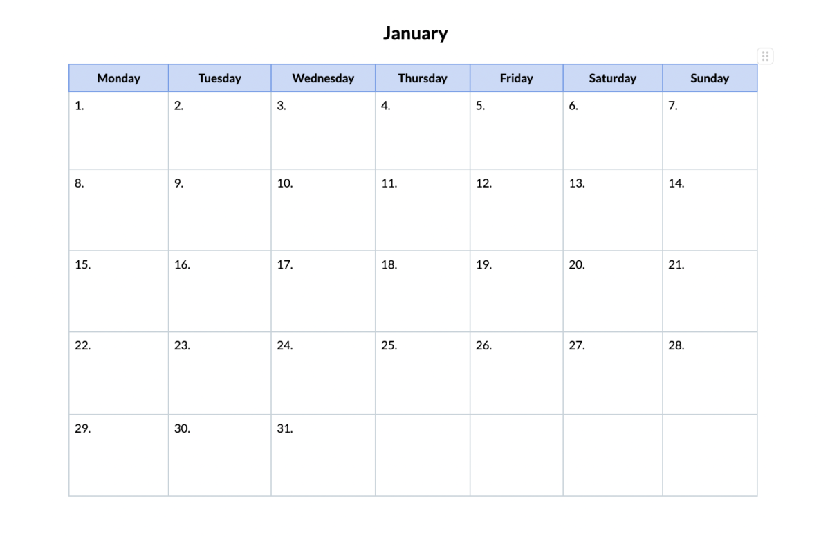 Free Online Planner Templates: 4 Free Printable Templates