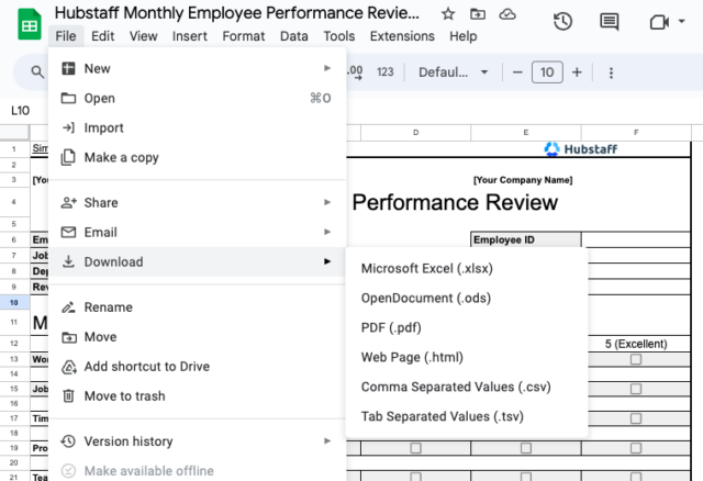 Free Best Performance Report Templates